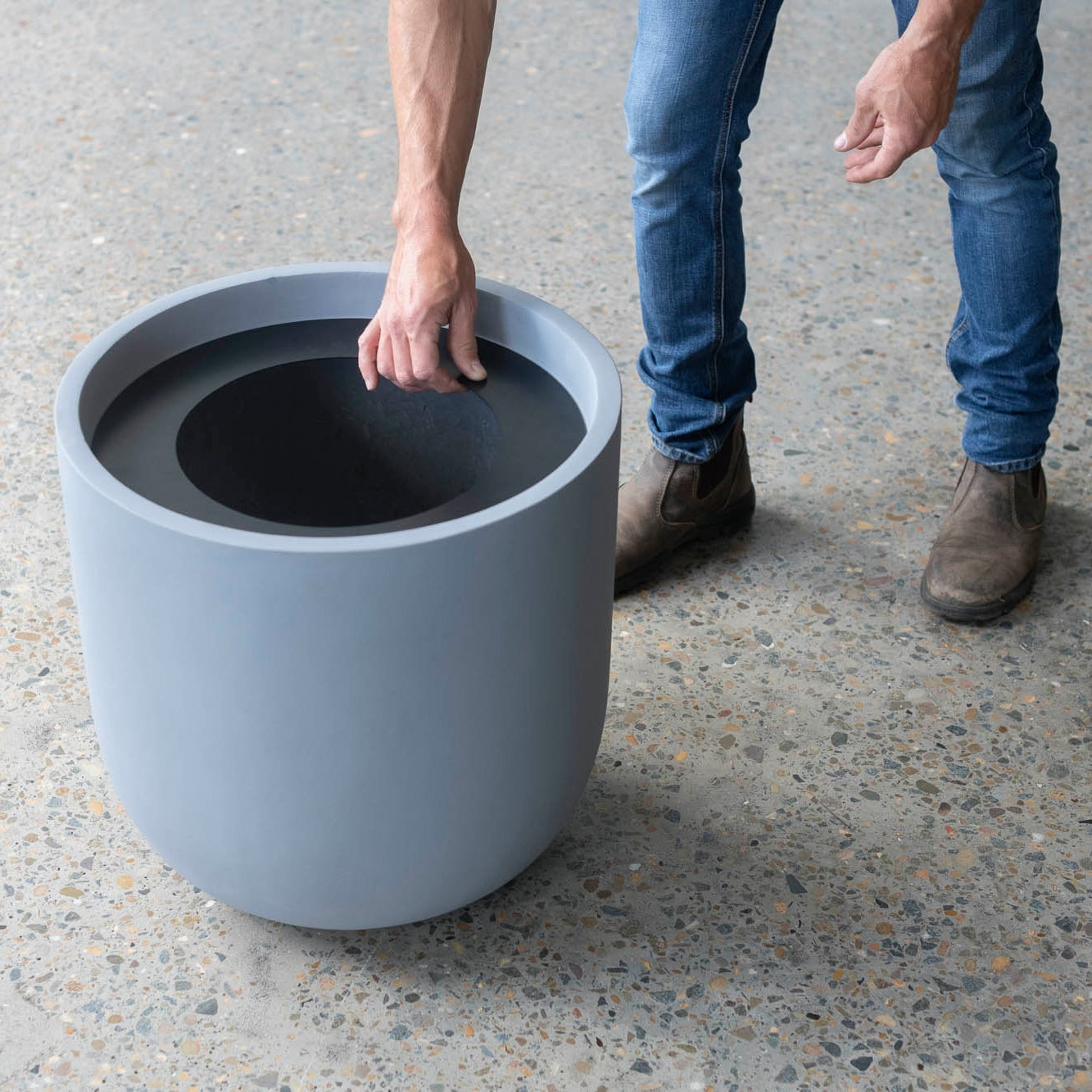 Baja (set of 2 indoor pots) - Indoor Pot Supply Co.